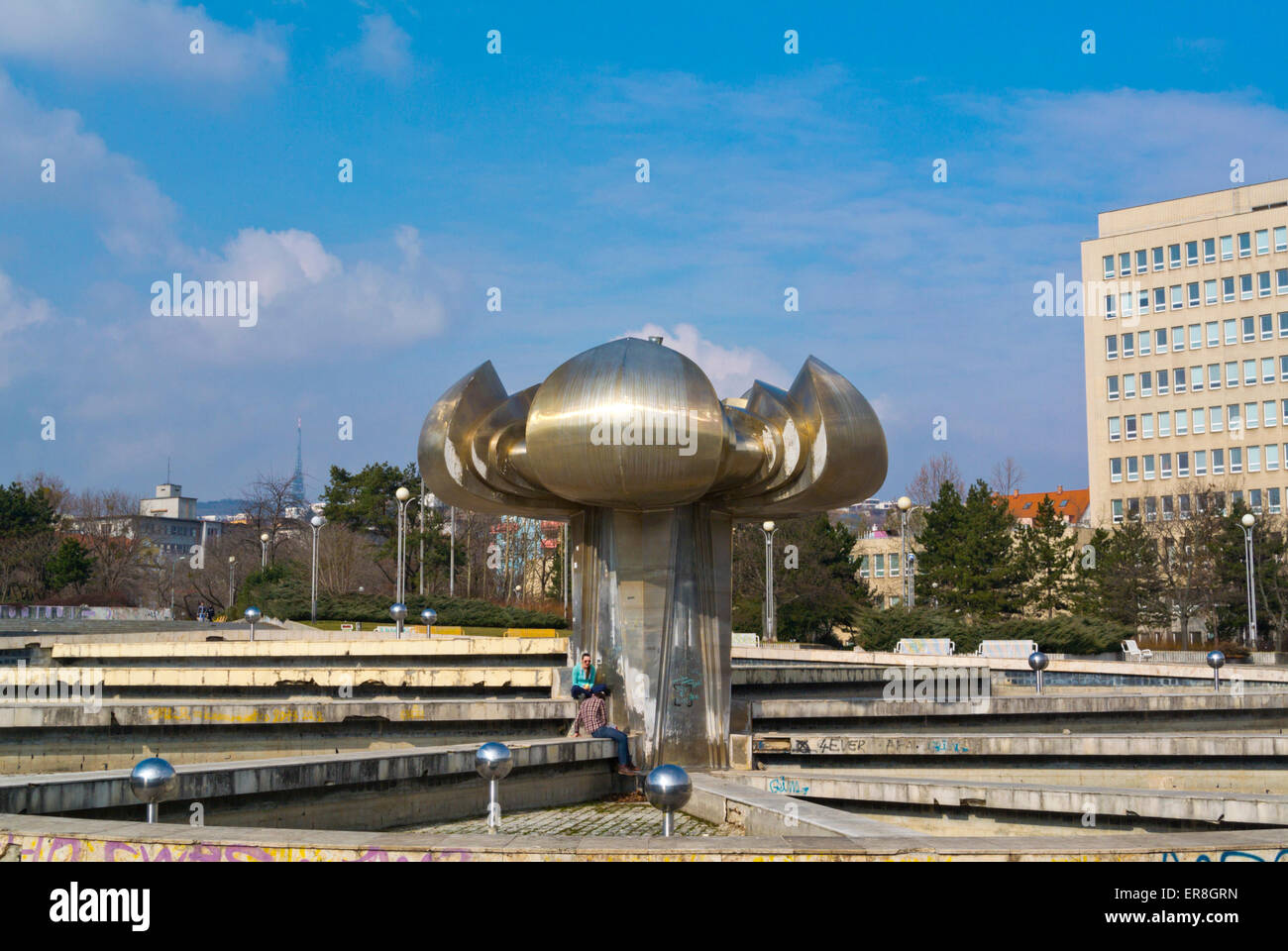 Namestie Slobody, Freedom square, central Bratislava, Slovakia, Europe ...