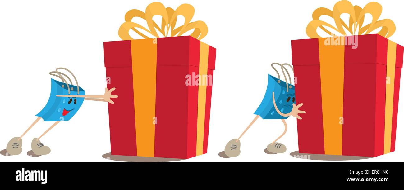 Pushing hard Stock Vector Images - Alamy