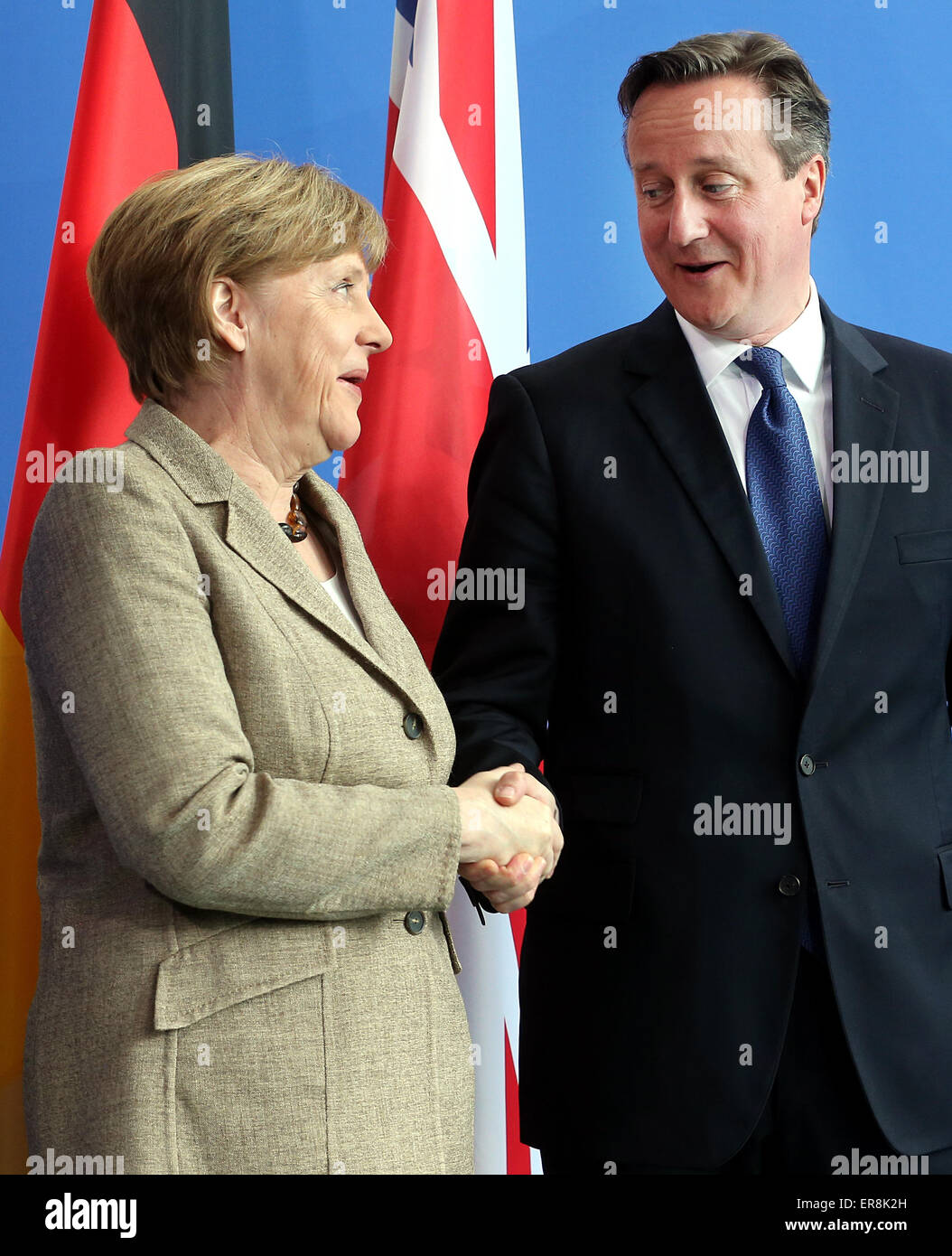 Berlin, Germany. 29th May, 2015. German Chancellor Angela Merkel (CDU ...