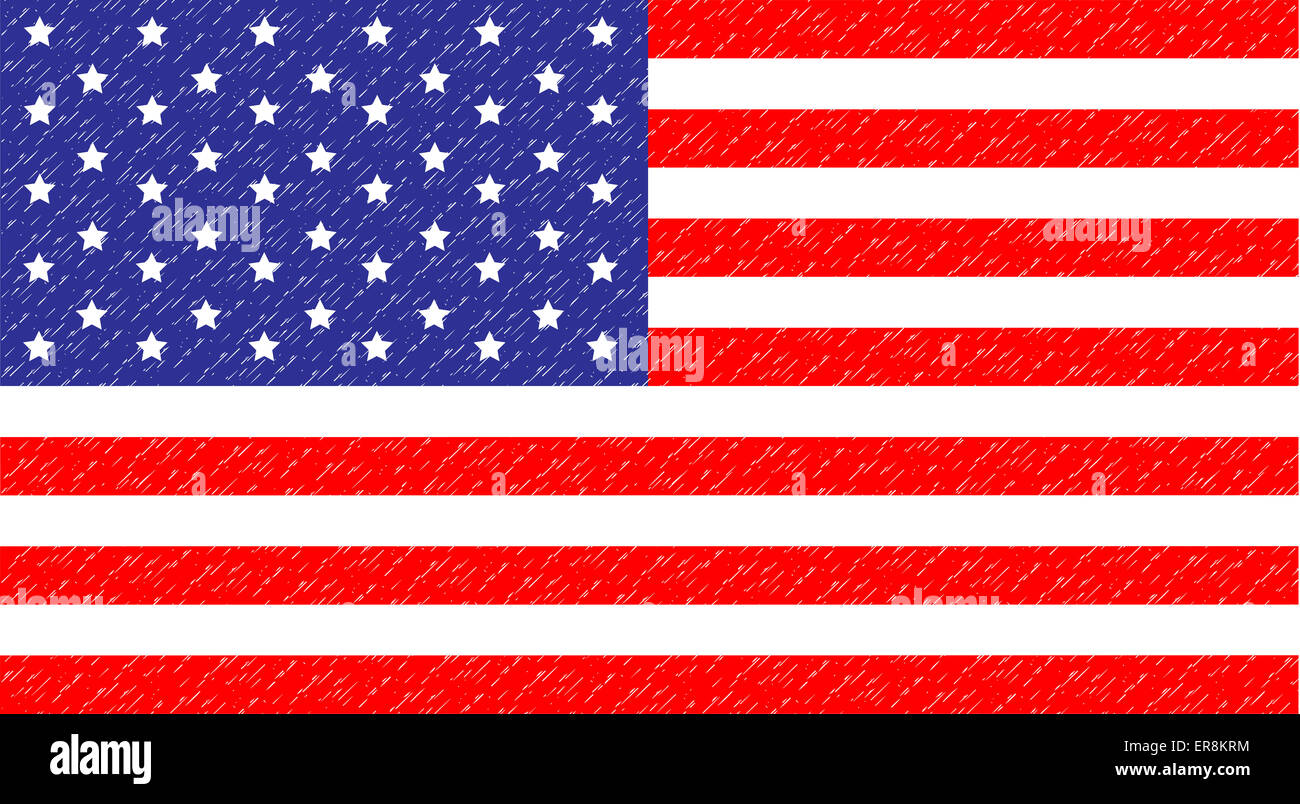 Flag USA. America and freedom, state and nation, vector illustration ...