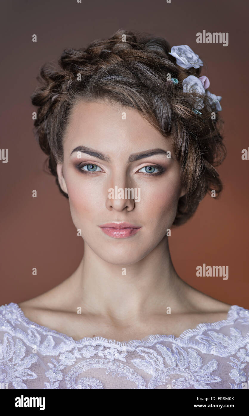 Woman colored young beautiful hi-res stock photography and images - Alamy