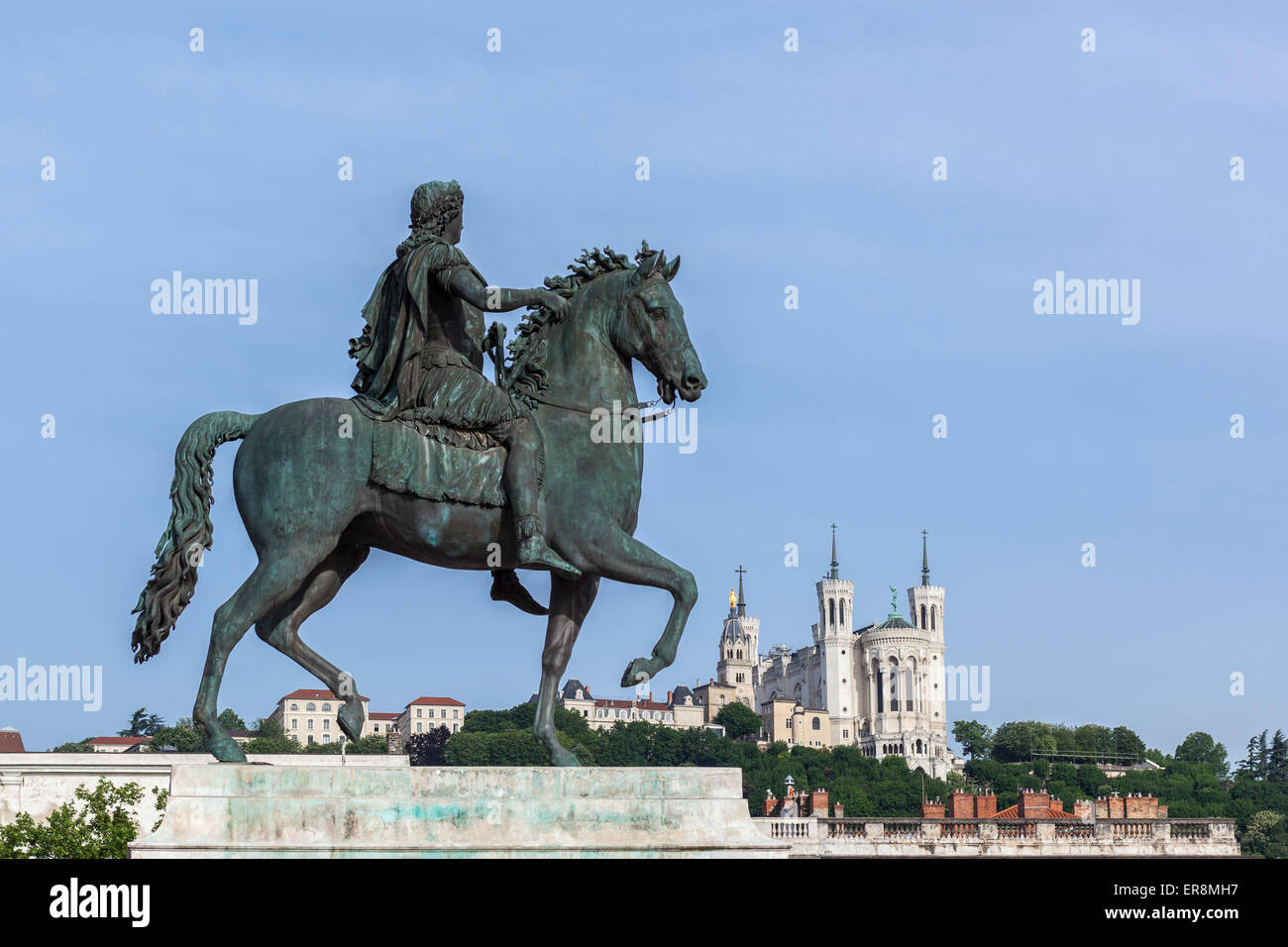 Statue fourviere basilica on hi-res stock photography and images - Alamy