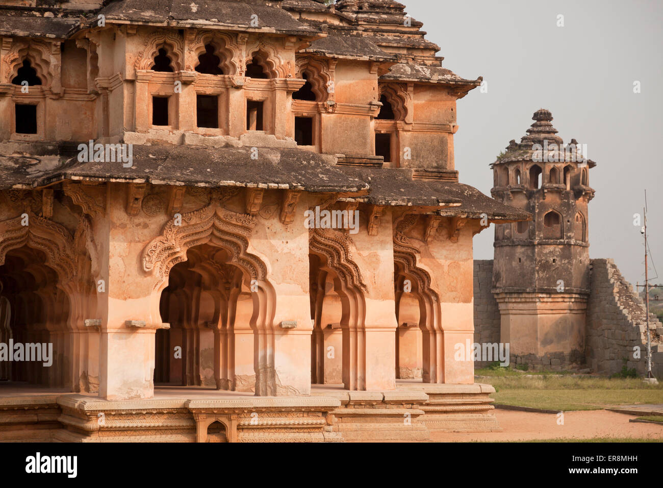 Indian lotus temple hi-res stock photography and images - Alamy