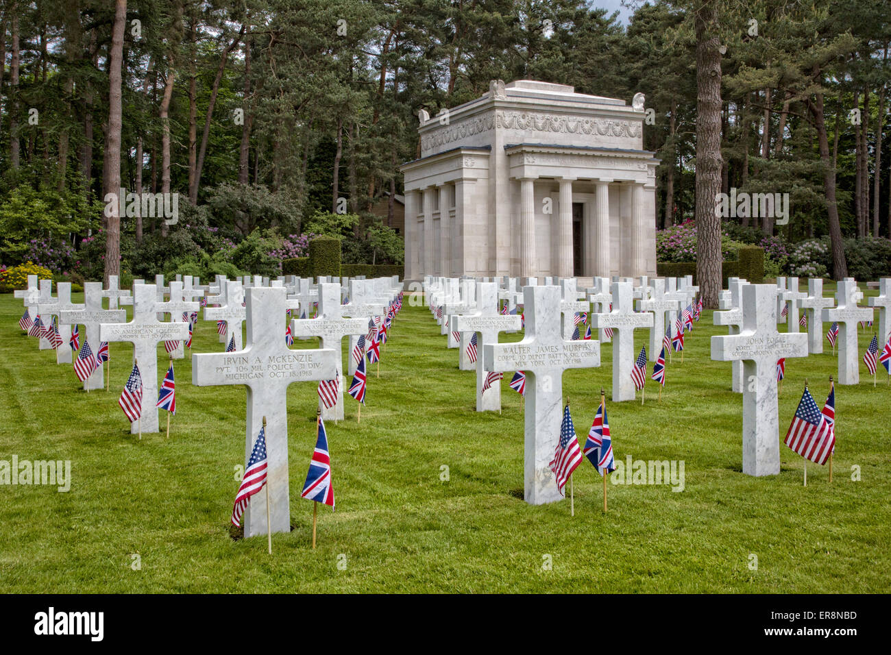 American Battle Monuments remembrance cemetery of Great War American ...