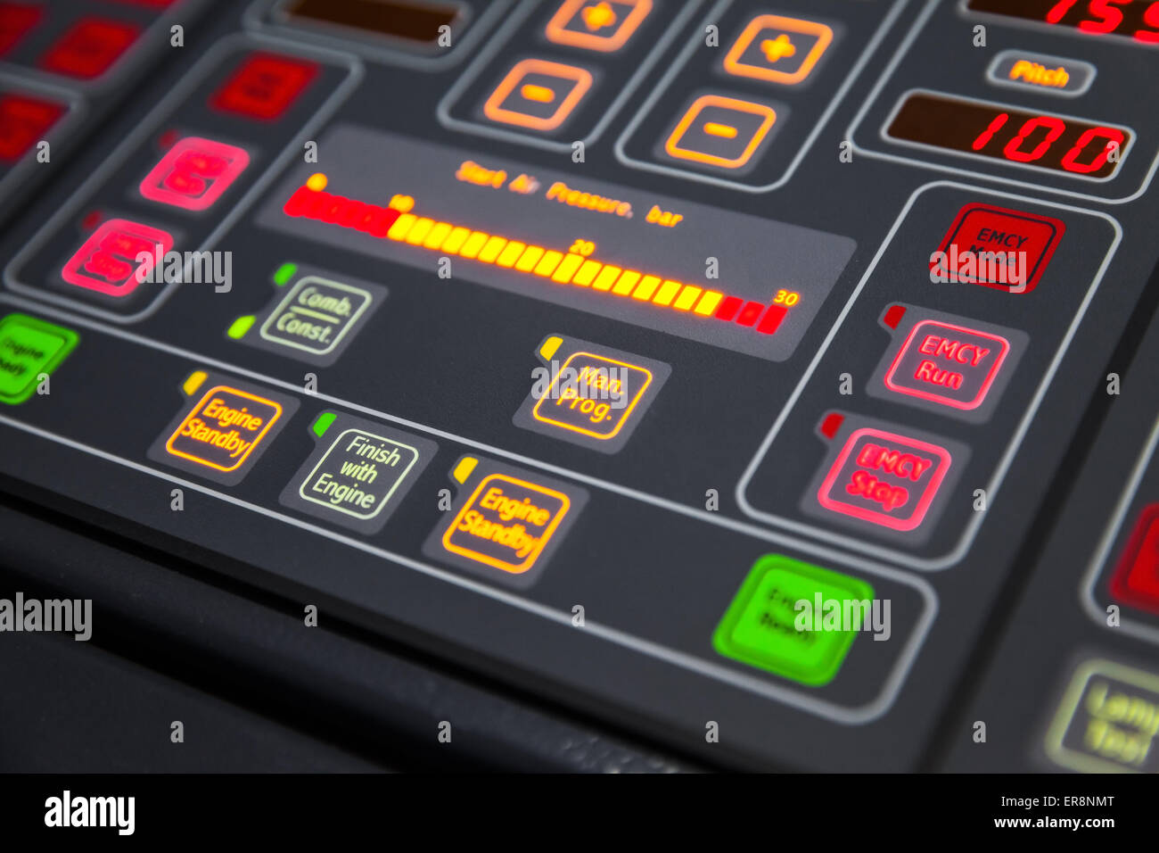 Ship engine room control panel hi-res stock photography and images - Alamy