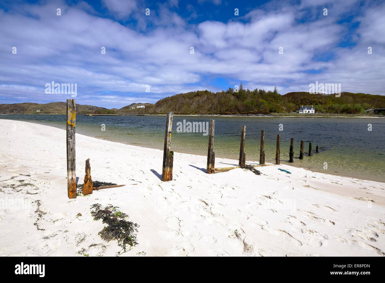 The silver sands of morar, scotland hi-res stock photography and images ...