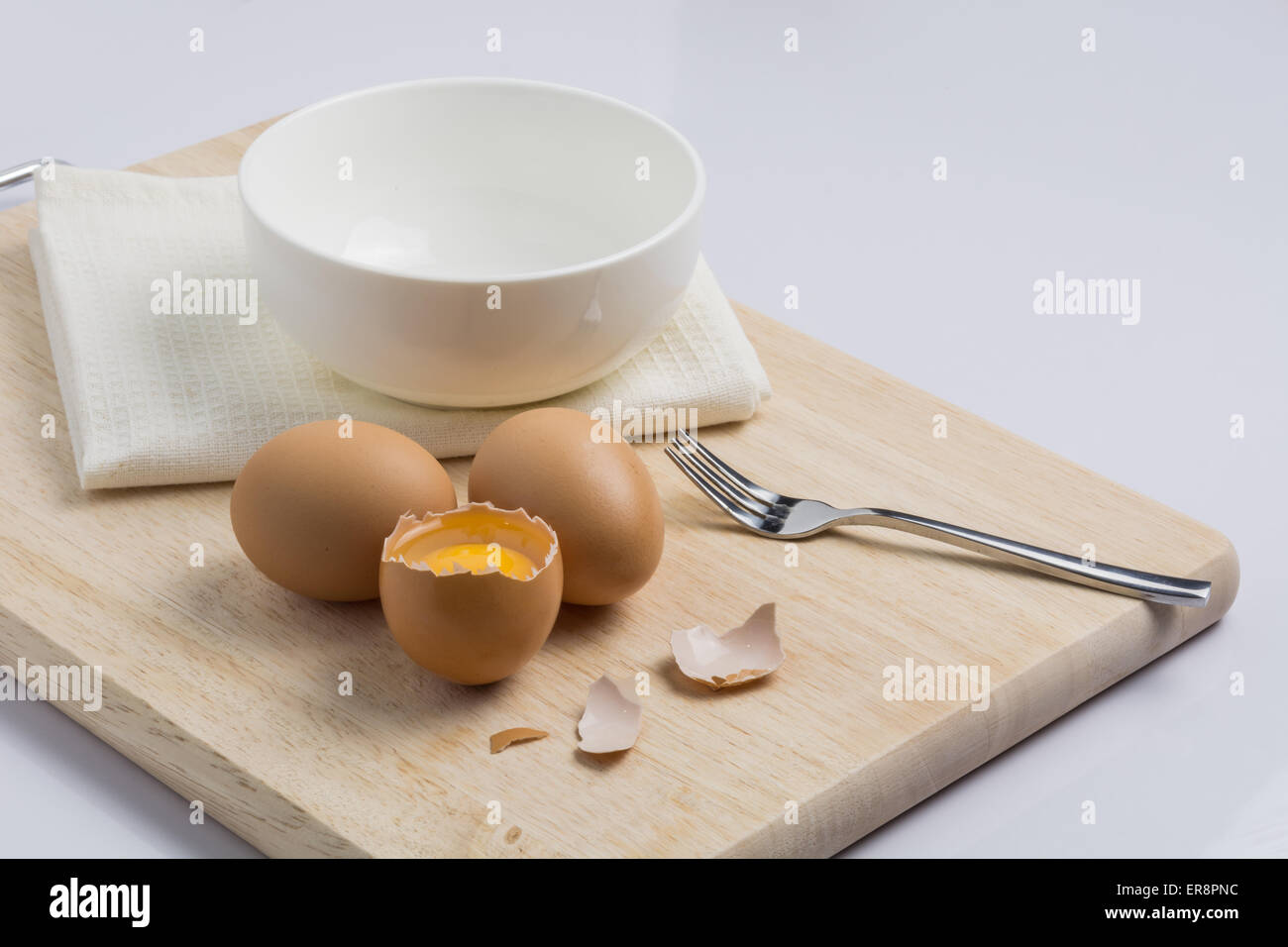 The main raw materials Cooking eggs Stock Photo - Alamy