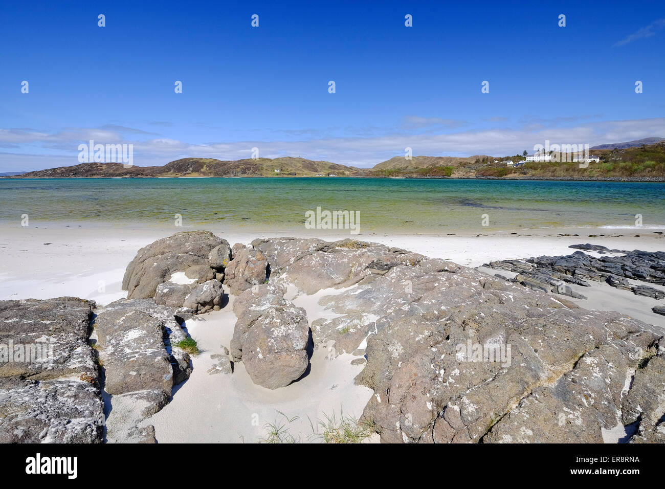 The 'Silver Sands of Morar' is the Scottish Highlands is on the North ...