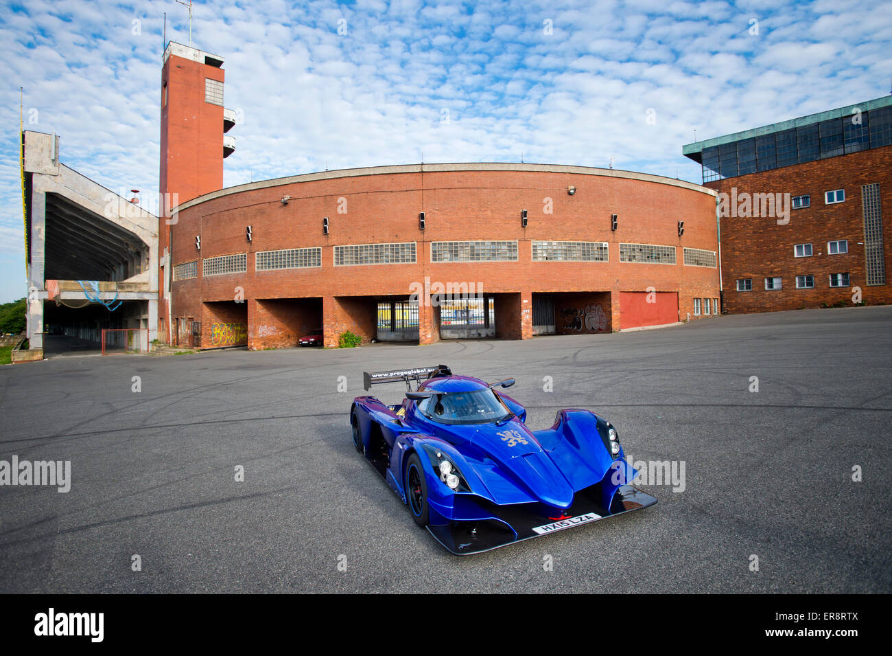 Prague, Czech Republic. 29th May, 2015. Car manufacturer Praga ...