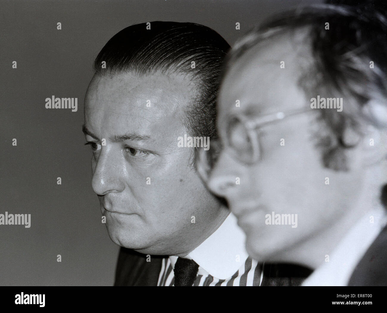 British architects Cedric Price and Peter Murray at Architectural ...