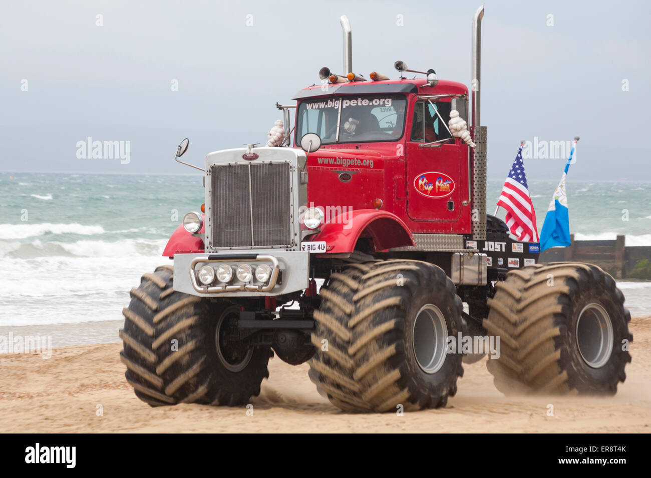 Monster truck red hi-res stock photography and images - Alamy