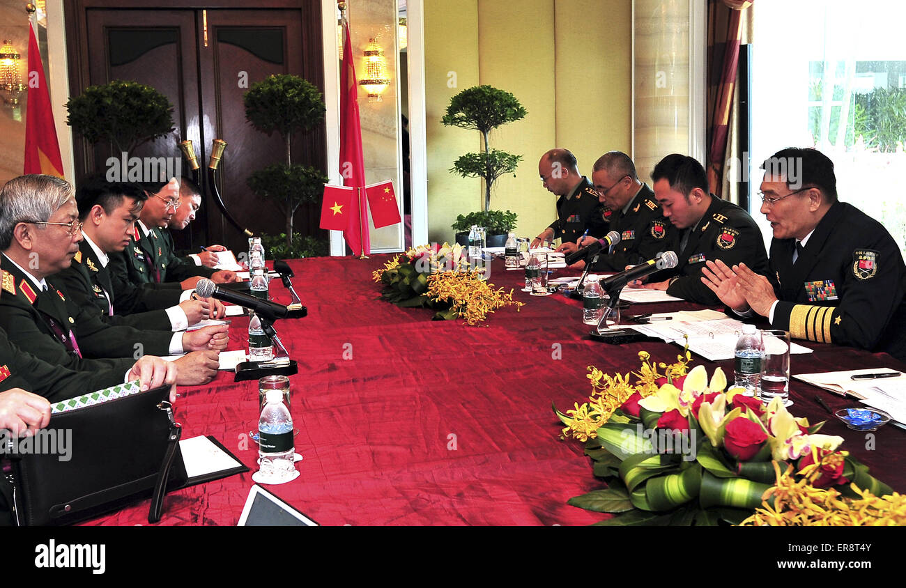 Singapore, China's People's Liberation Army (PLA) meets with Vietnamese ...