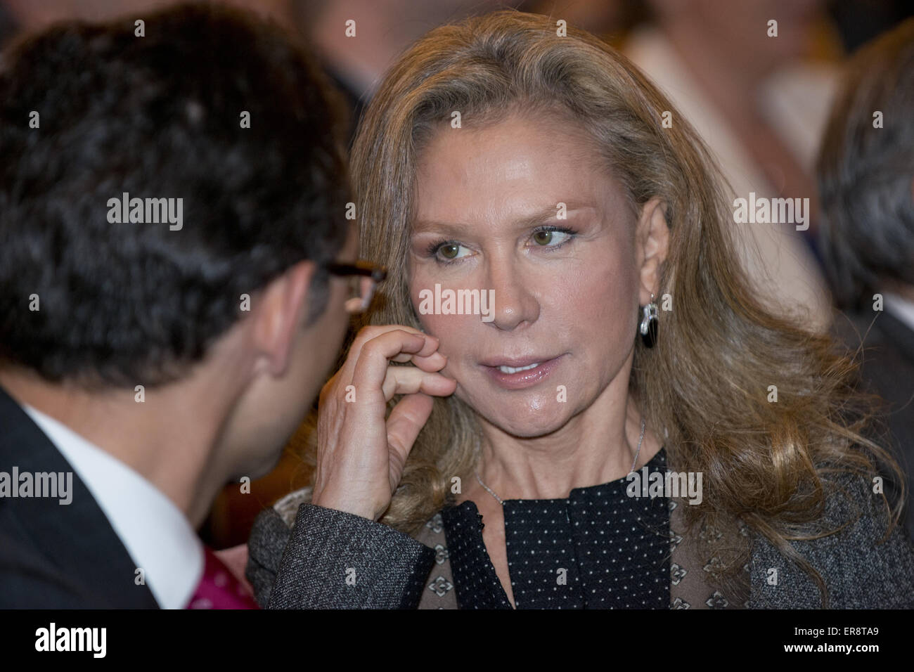 Alicia Koplowitz attends the CSIC 75th anniversary event in Madrid ...