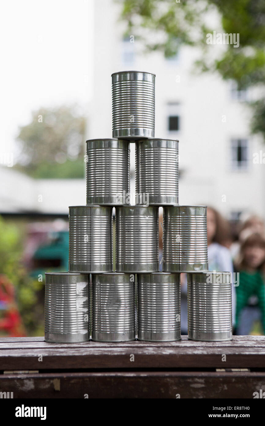 Stacked table hi-res stock photography and images - Alamy