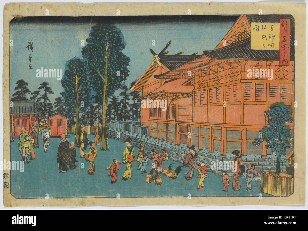 Precinct of Shiba Shinmei Shrine Stock Photo - Alamy