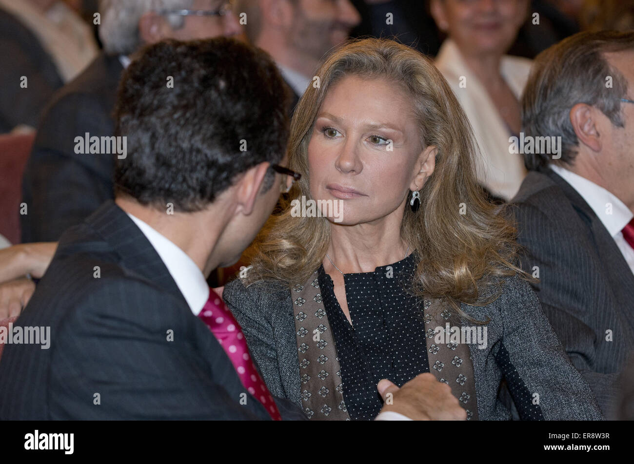 Alicia Koplowitz attends the CSIC 75th anniversary event in Madrid ...