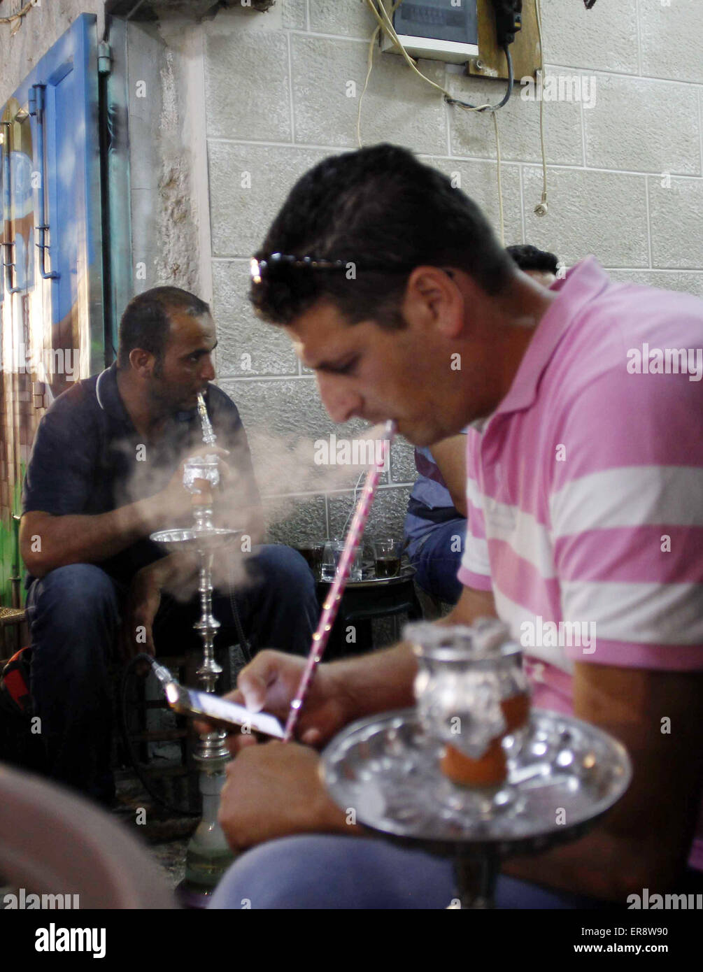 Jerusalem palestinian cafe hi-res stock photography and images - Alamy