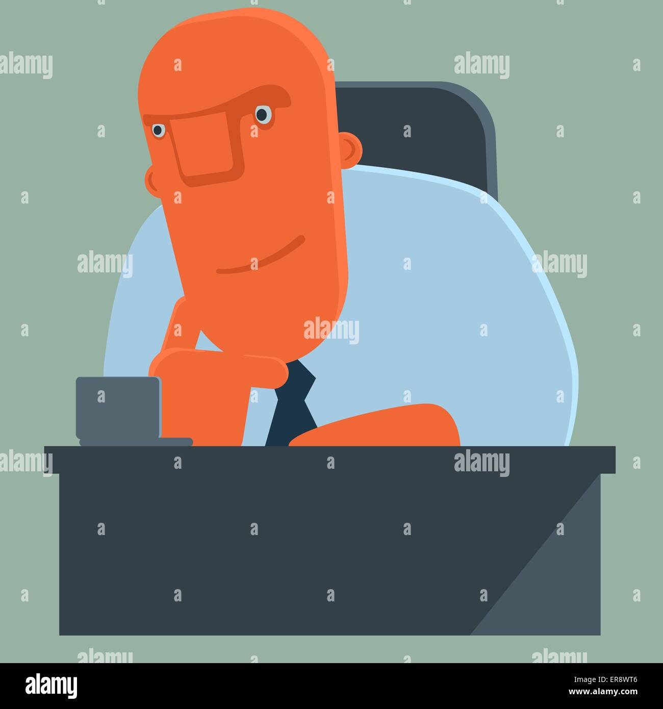 Cartoon boss hi-res stock photography and images - Alamy