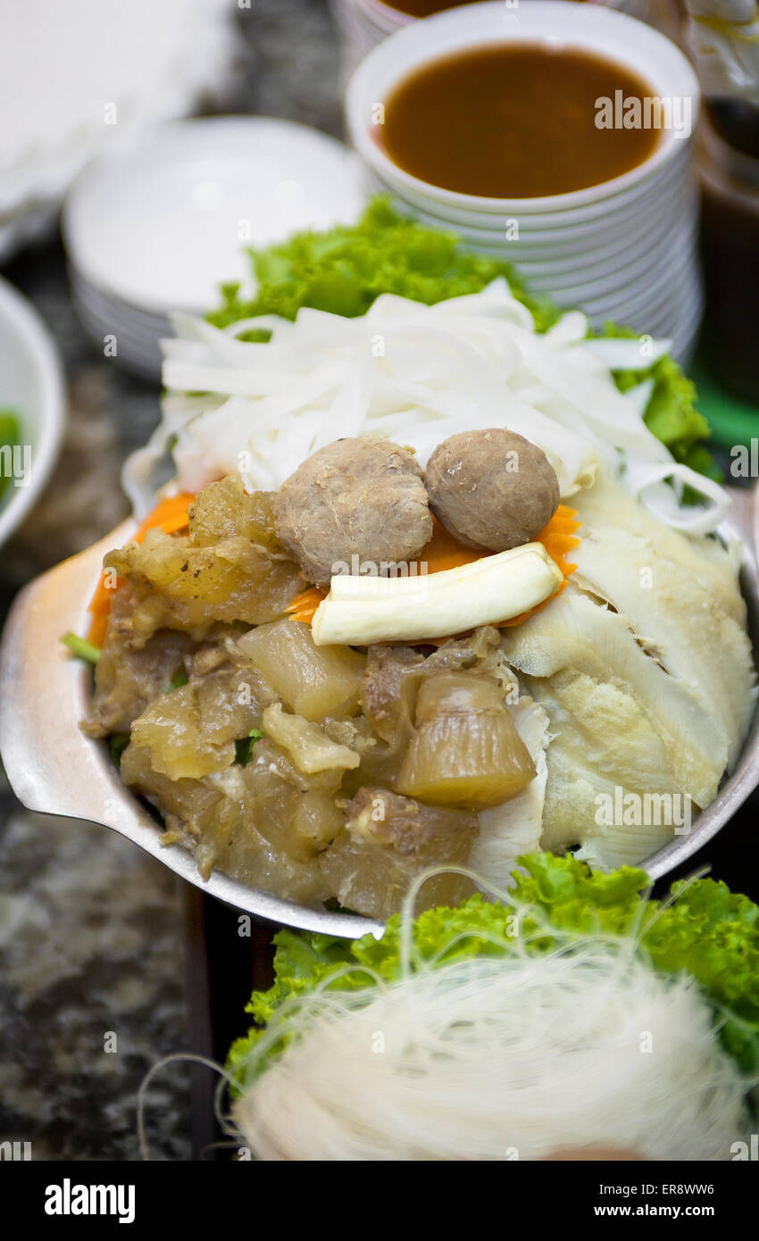 Toe Nail Cow Soup Cambodia Stock Photo - Alamy