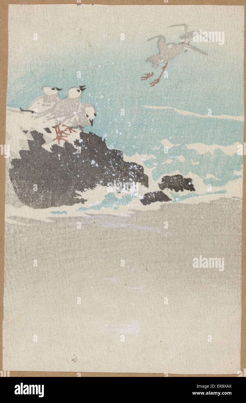 Japan waves print hi-res stock photography and images - Alamy