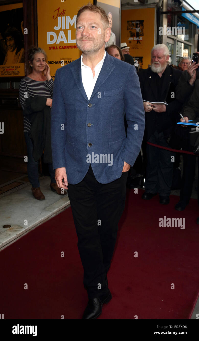 London, UK. Kenneth Branagh at the 'Just Jim Dale' press night, at ...