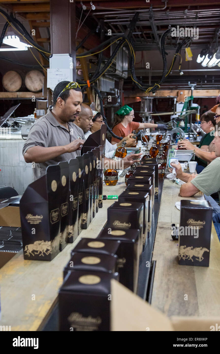 Whiskey distillery worker hi-res stock photography and images - Alamy