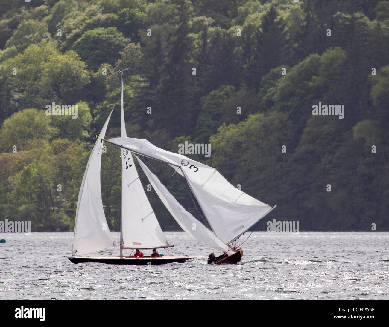 Windermere yacht race hi-res stock photography and images - Alamy