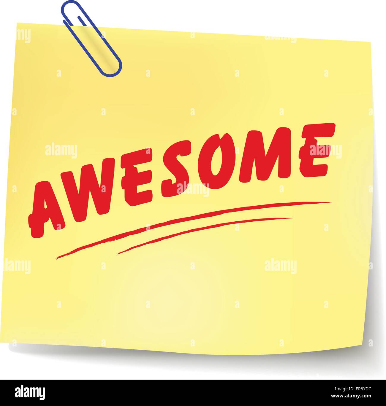 Awesome and word hi-res stock photography and images - Alamy
