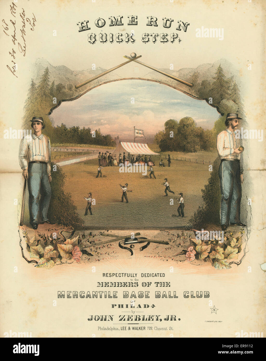 Home run quick step - respectfully dedicated to the members Stock Photo ...