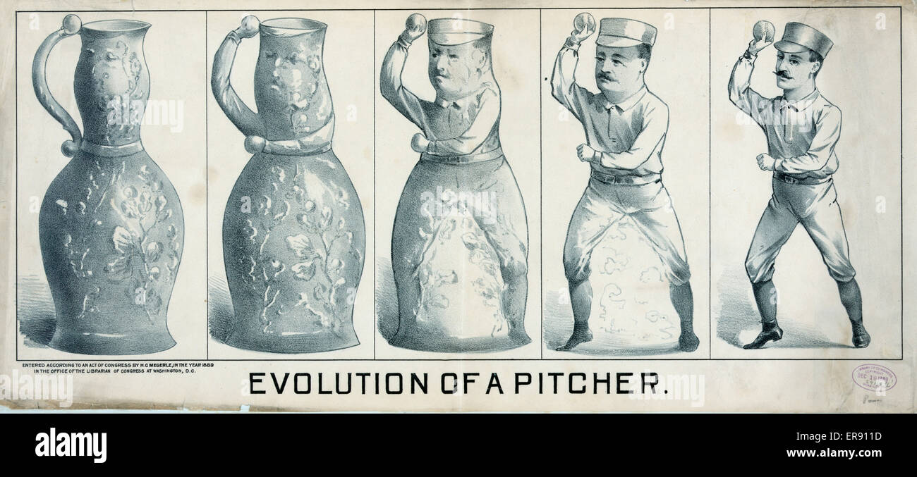 Evolution of a pitcher Stock Photo - Alamy