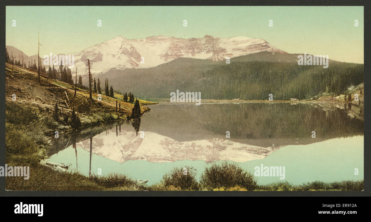 Trout Lake, Colorado Stock Photo - Alamy