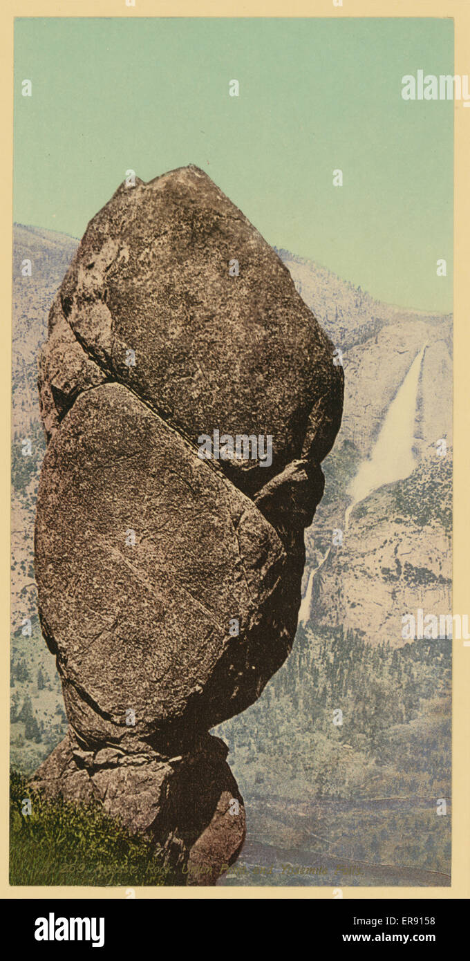 Agassiz Rock, Union Point and Yosemite Falls Stock Photo - Alamy