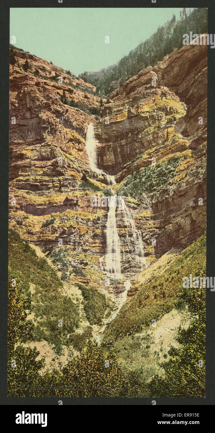 Provo Falls, Utah Stock Photo - Alamy