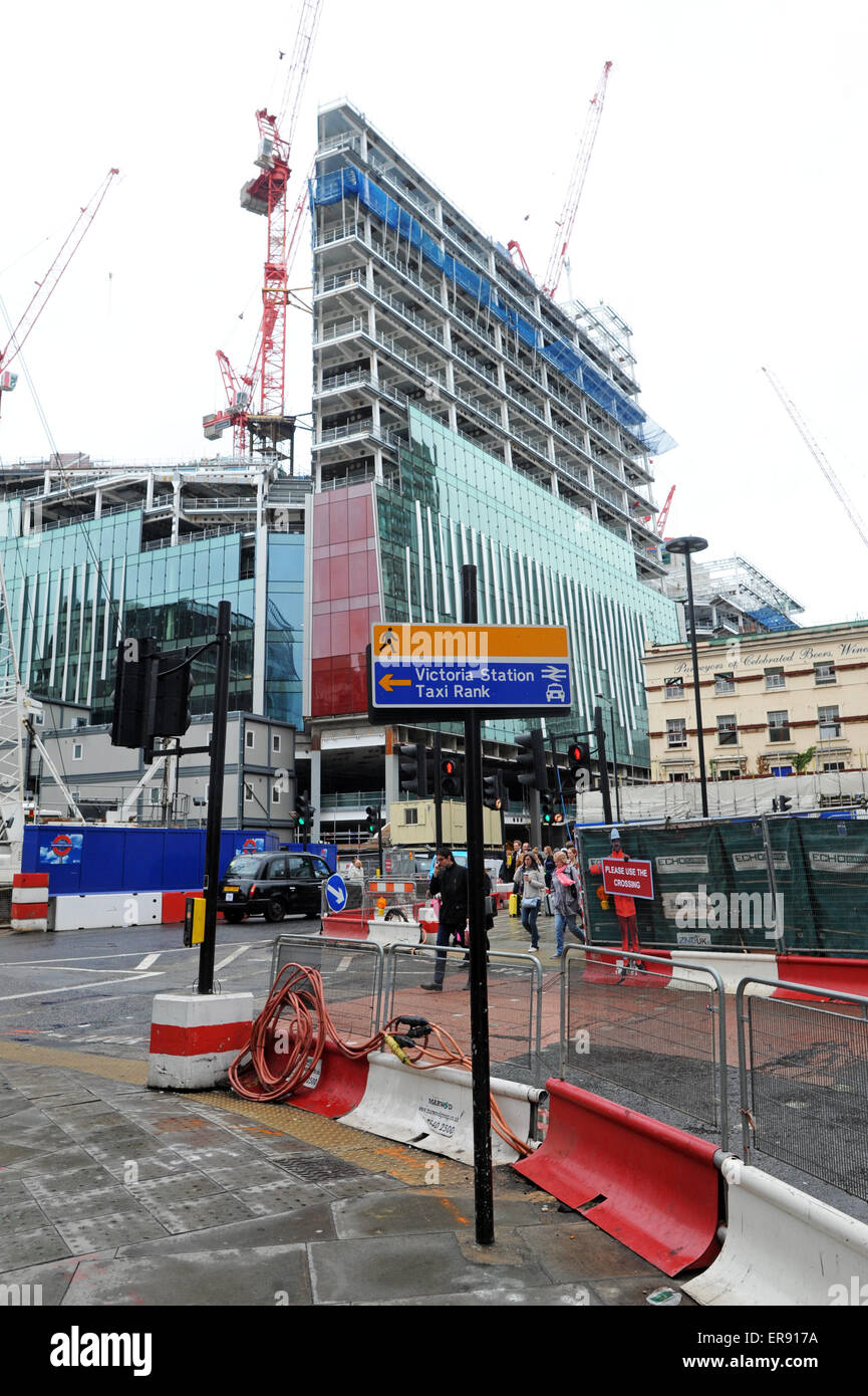London, UK, 29 May 2015, buildings start to take shape as the Nova ...
