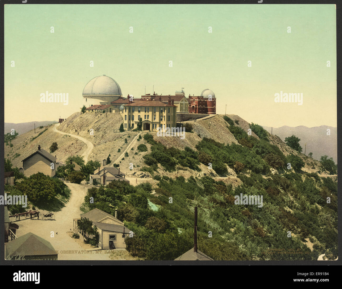 Lick Observatory, Mt. Hamilton, Cal Stock Photo - Alamy