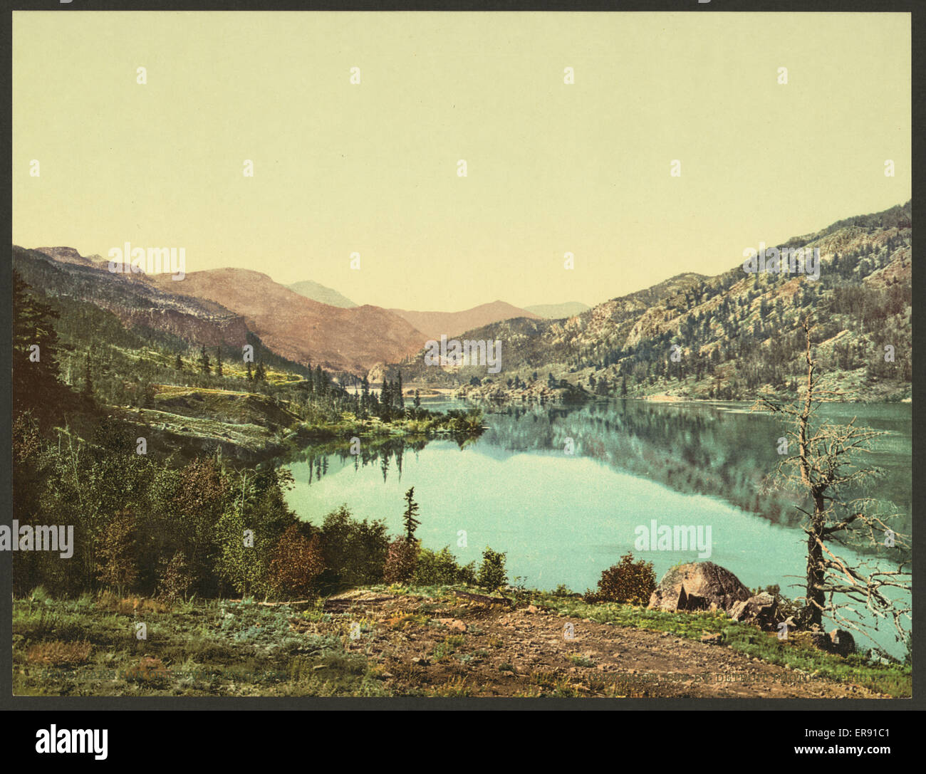 Lake San Cristoval, Colorado Stock Photo - Alamy