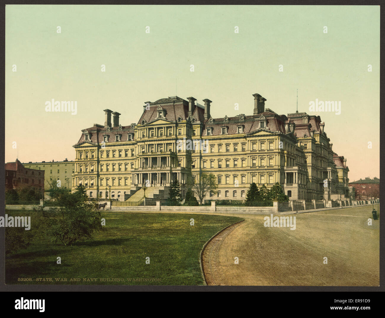 State war and navy building photographs hi-res stock photography and ...