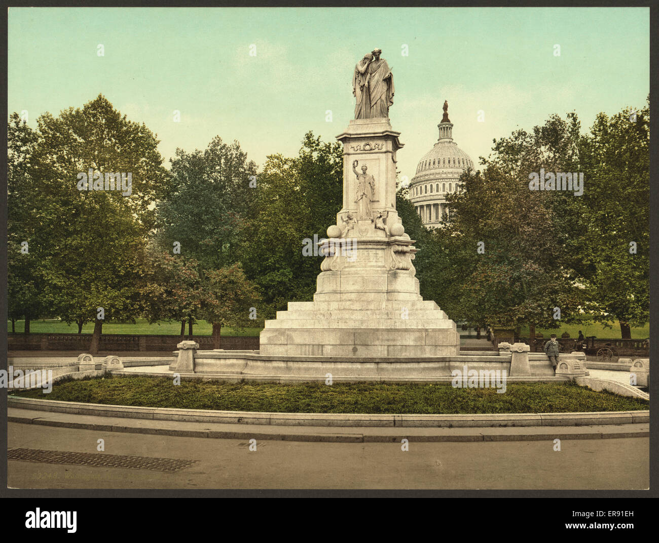 Washington. Naval Monument Stock Photo - Alamy