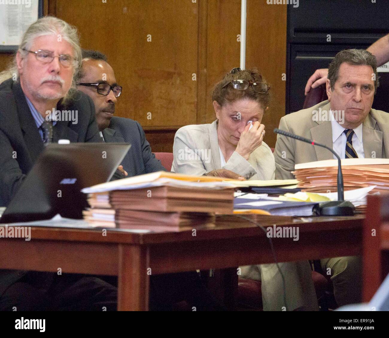 New York, New York, USA. 28th May, 2015. Manslaughter case sentencing ...