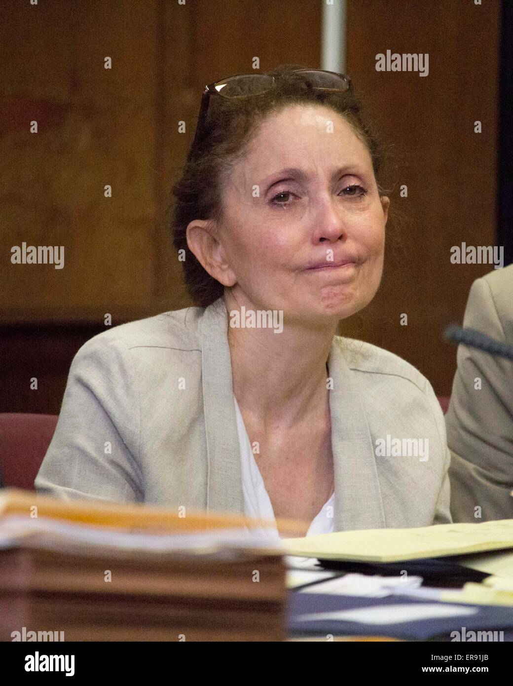 New York, New York, USA. 28th May, 2015. Manslaughter case sentencing ...