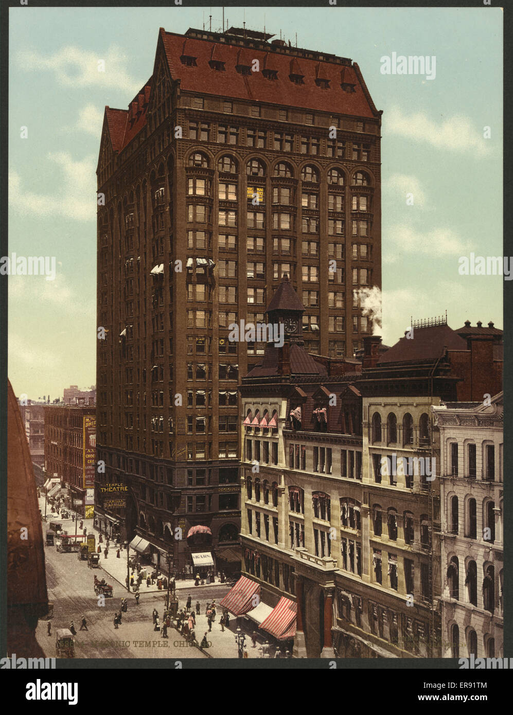 Masonic Temple, Chicago Stock Photo - Alamy
