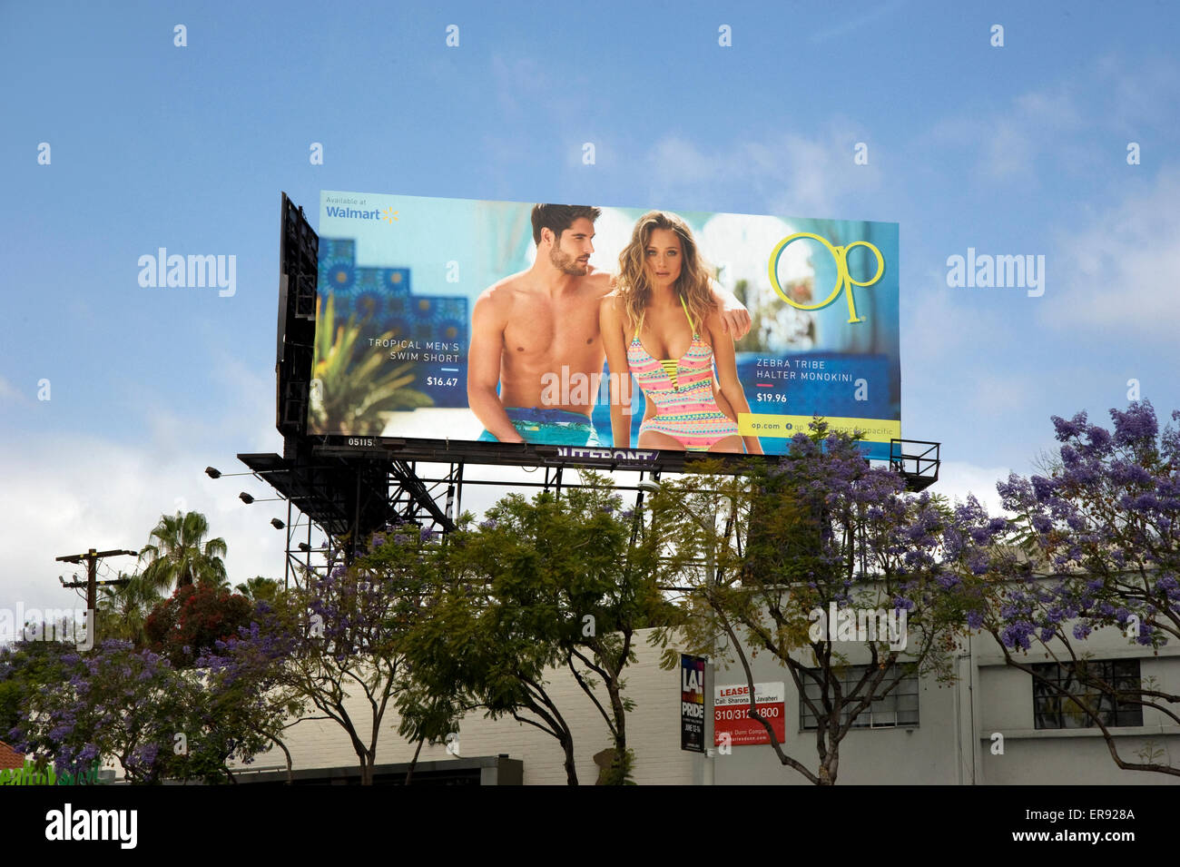 Billboard for swim wear Stock Photo - Alamy