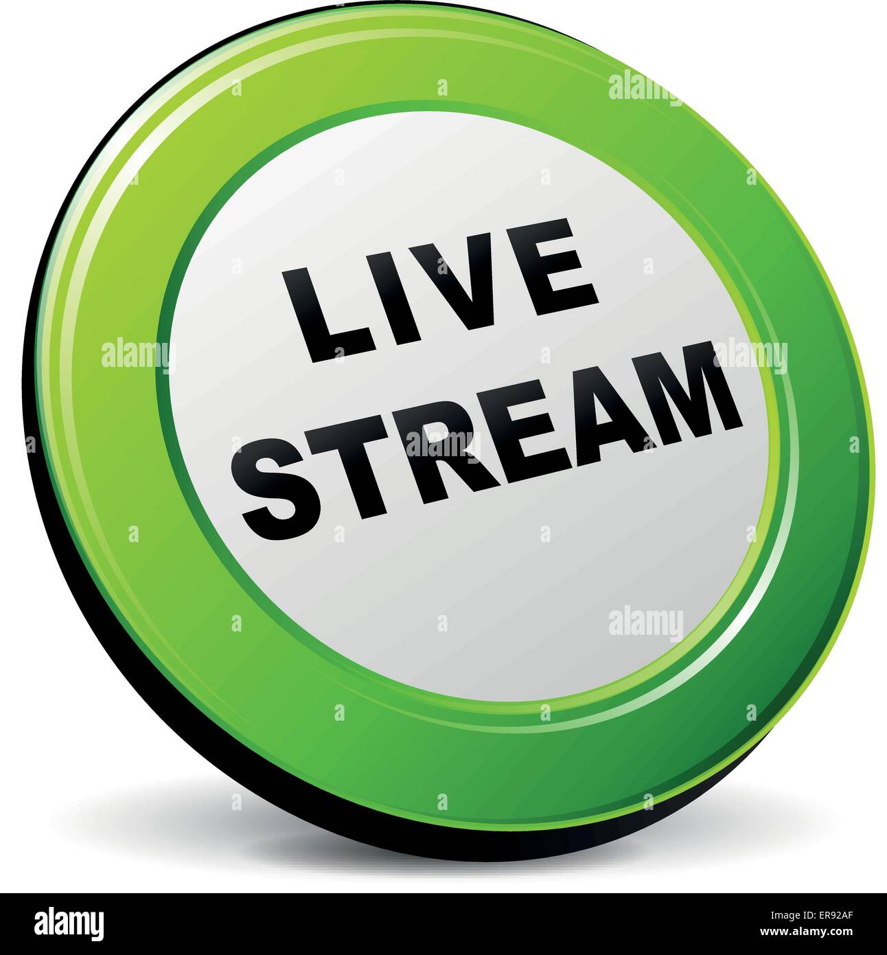 Live vector vectors hi-res stock photography and images - Alamy