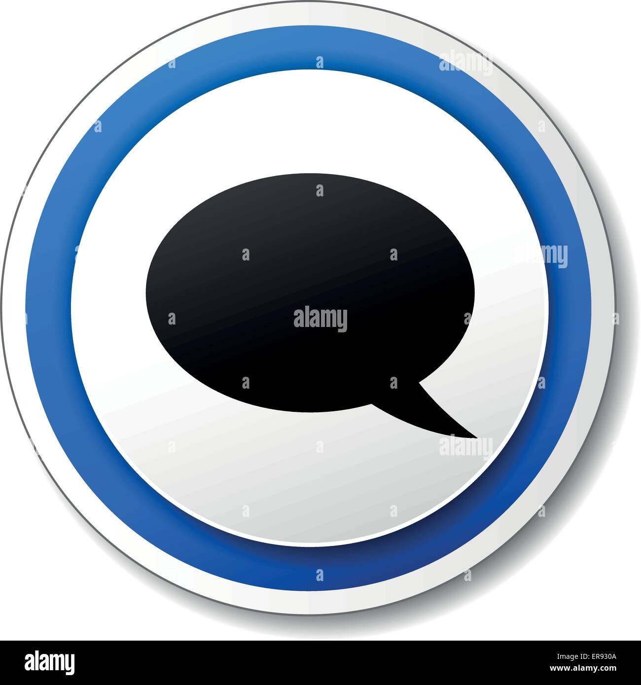 Speech logo hi-res stock photography and images - Alamy