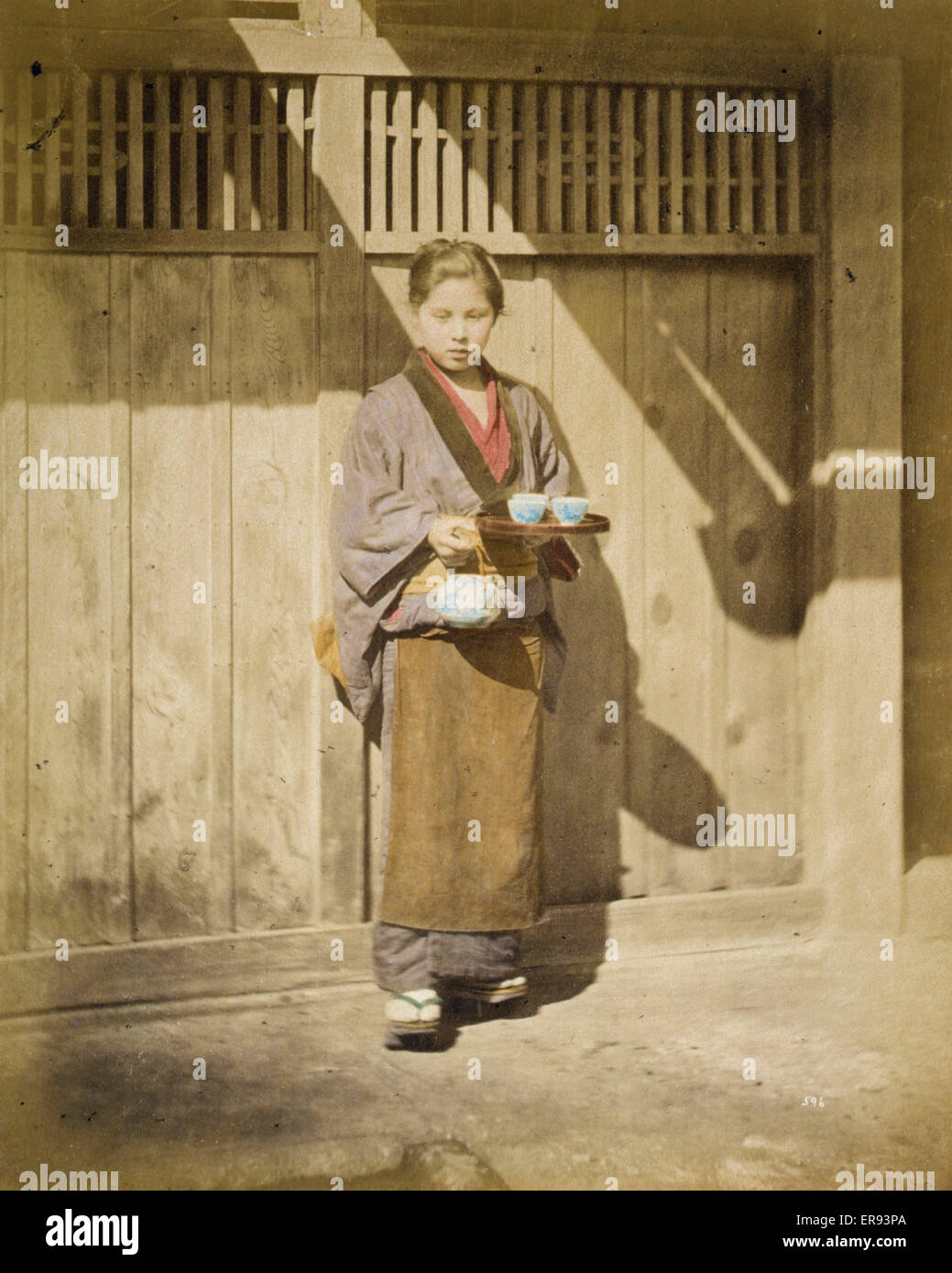 Woman In Apron Historical High Resolution Stock Photography and Images ...