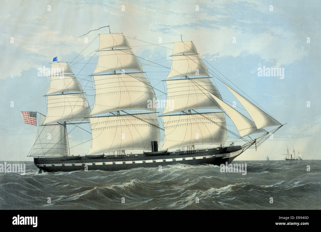 Steam frigate hi-res stock photography and images - Alamy