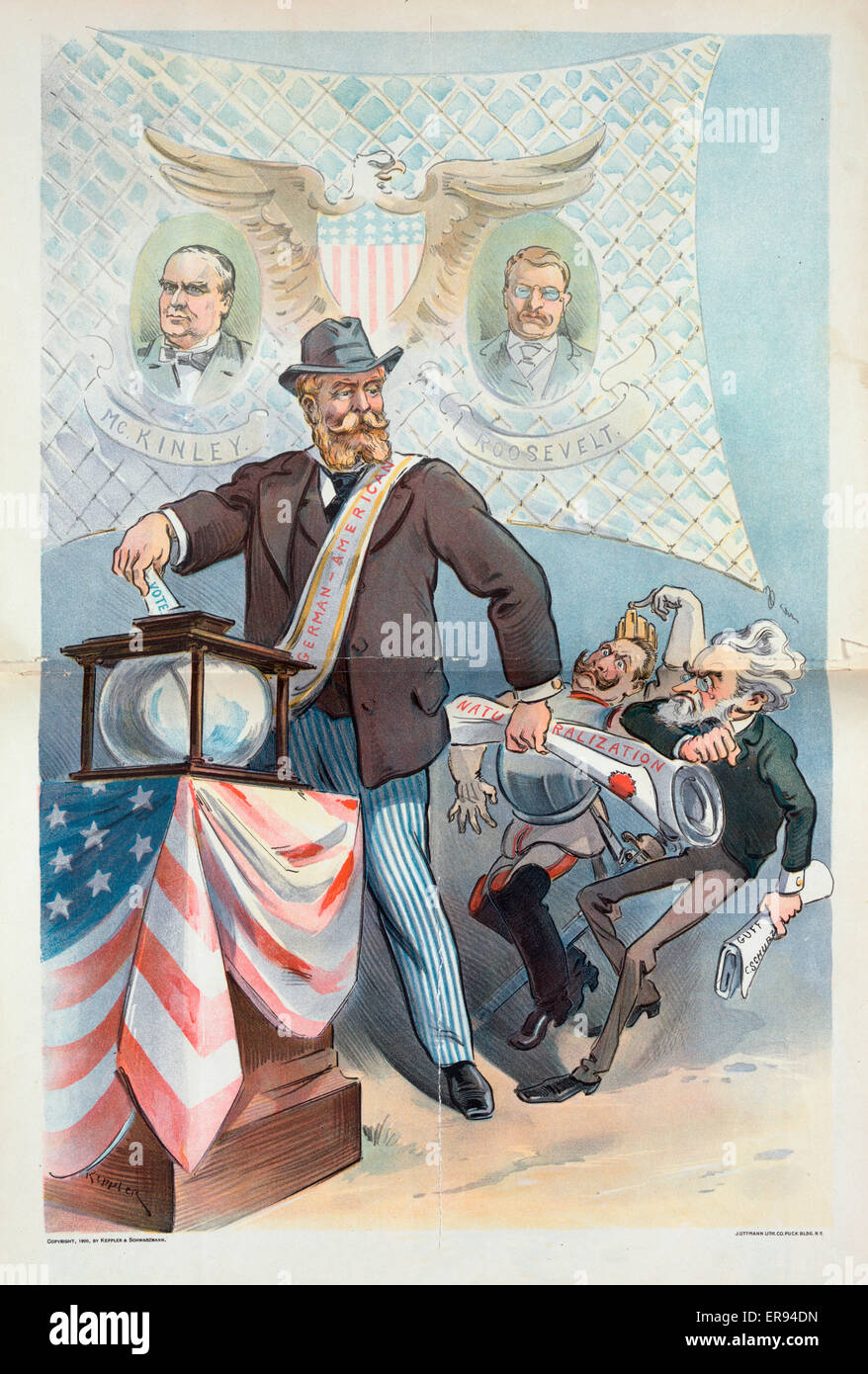 The real German-American Stock Photo - Alamy