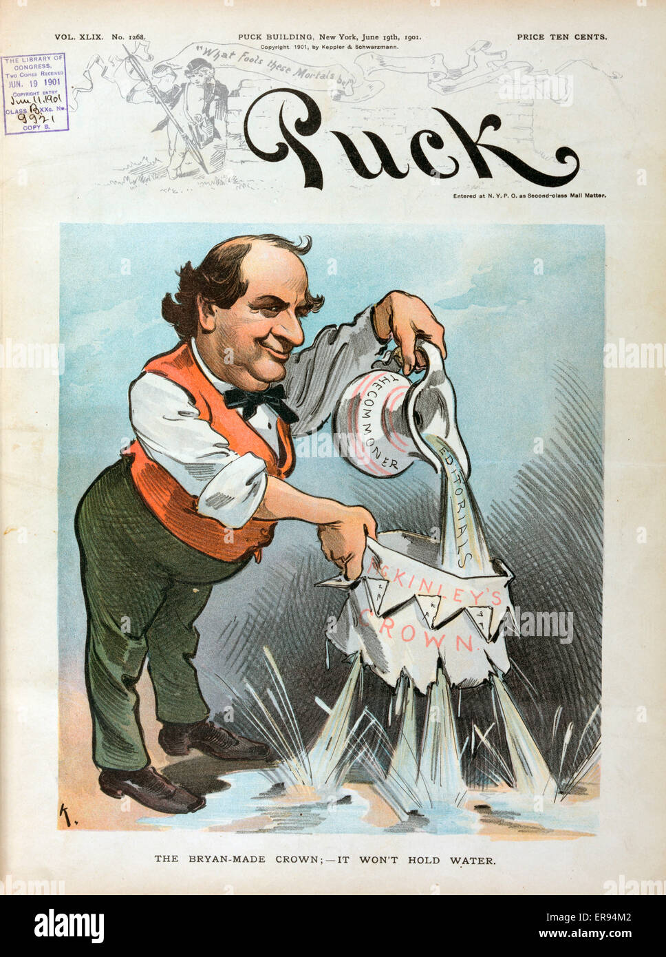William Jennings Bryan Cartoon High Resolution Stock Photography and ...