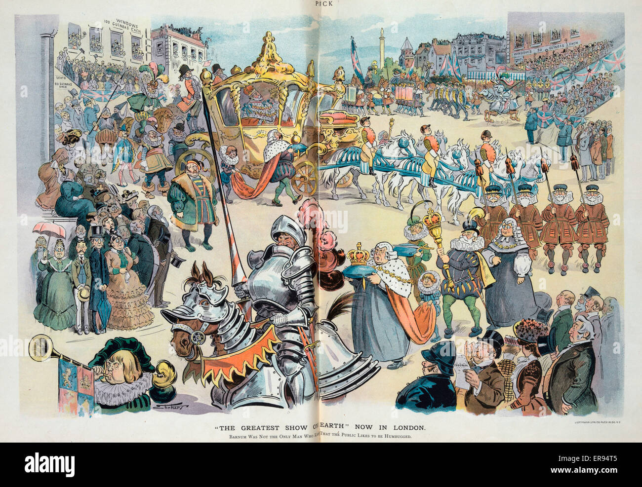 Edward vii coronation procession hi-res stock photography and images ...