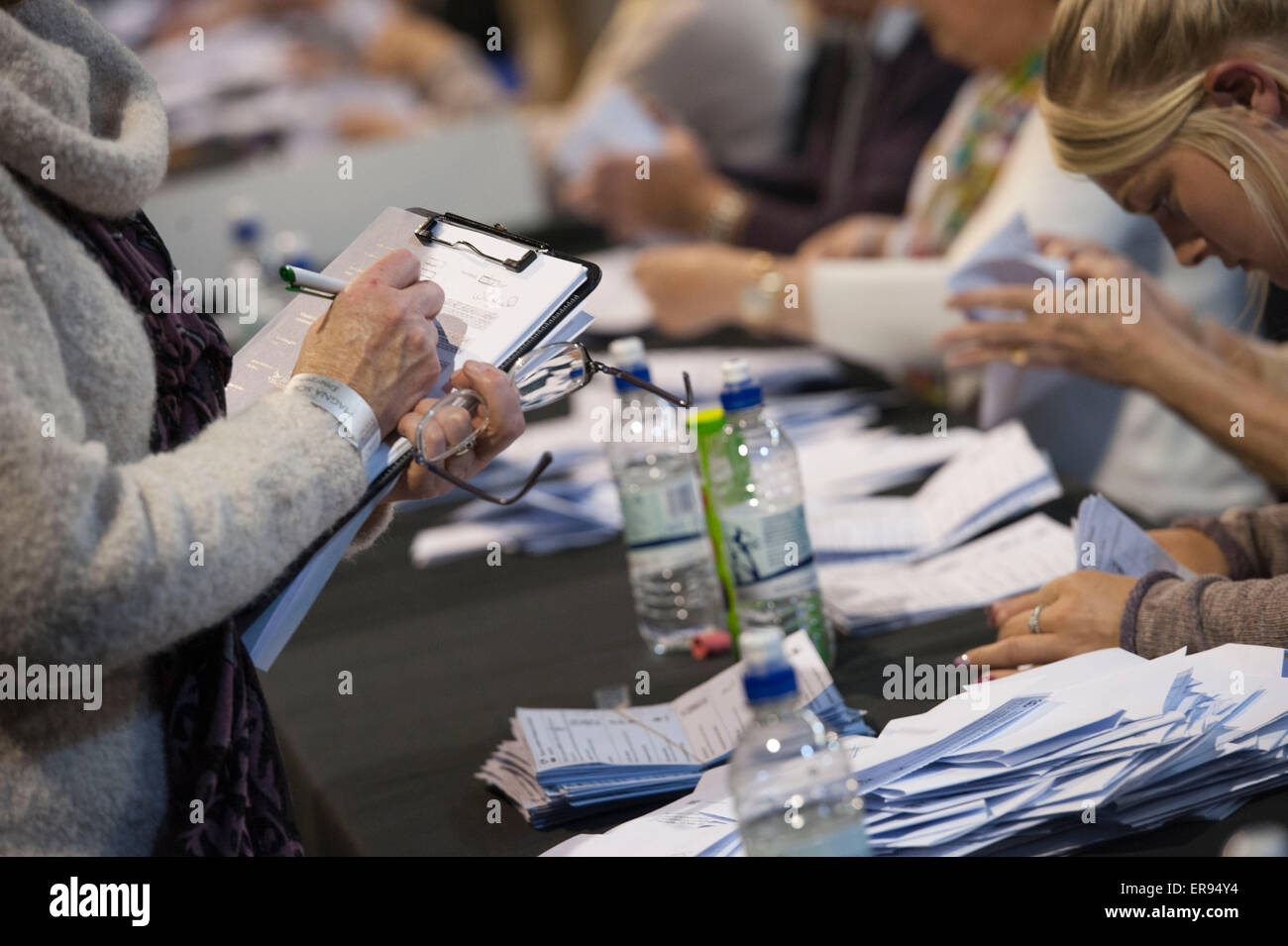 General Election Count 2015 Magna Science Centre Rotherham Votes are ...